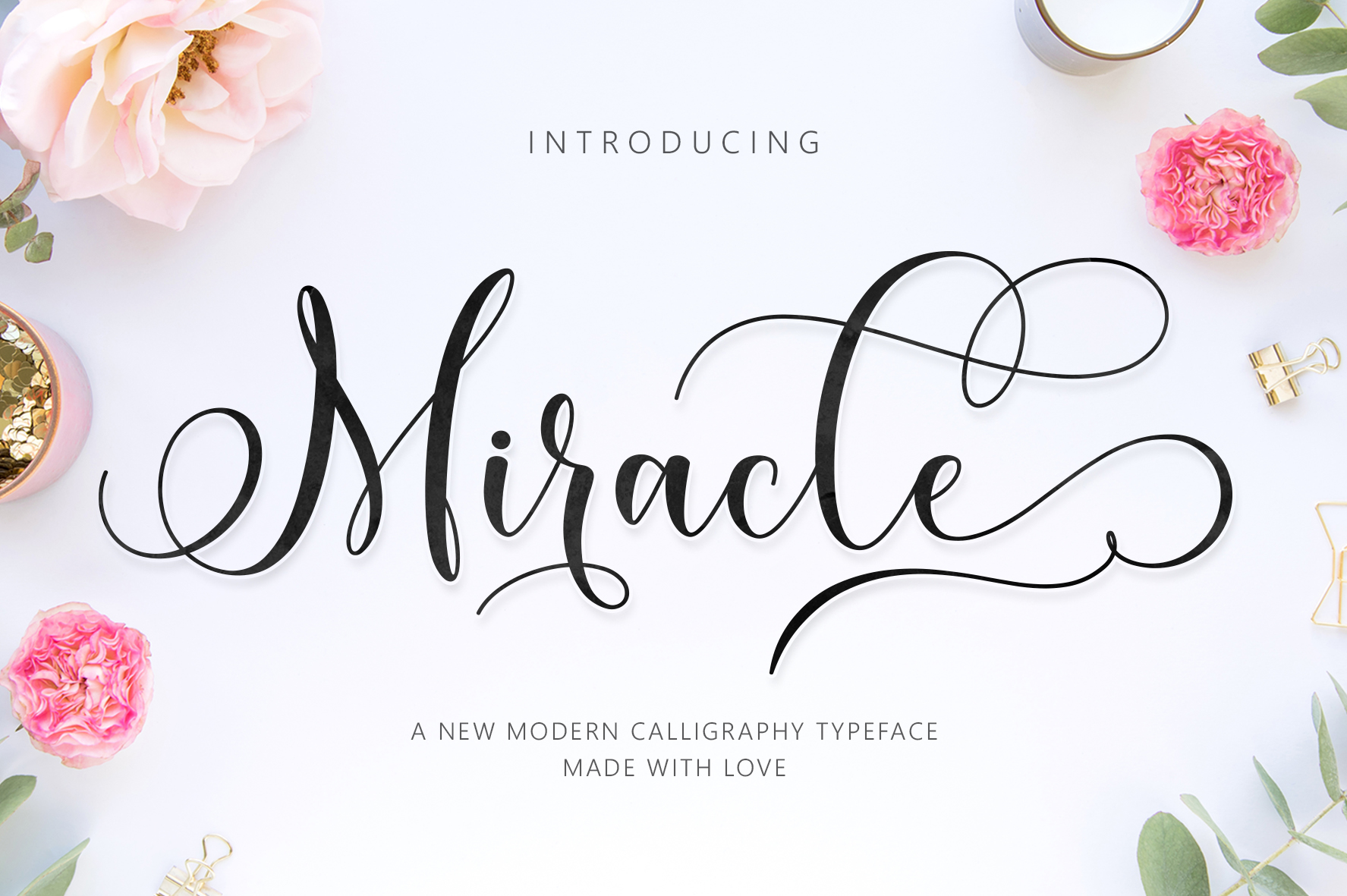 Miracle Script, Fonts | GraphicRiver